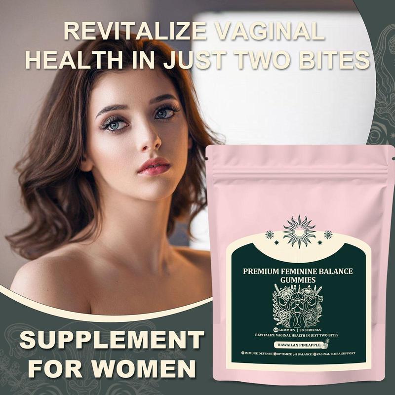 Balance Probiotic Gummies for women -mix with Natural pineapple extract ...