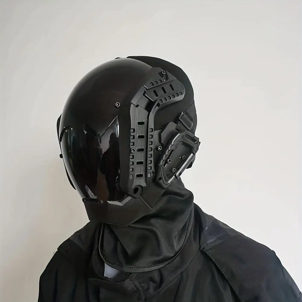 Spring Cool Role Play Face Mask, 1 Piece Futuristic Cool Helmet ...