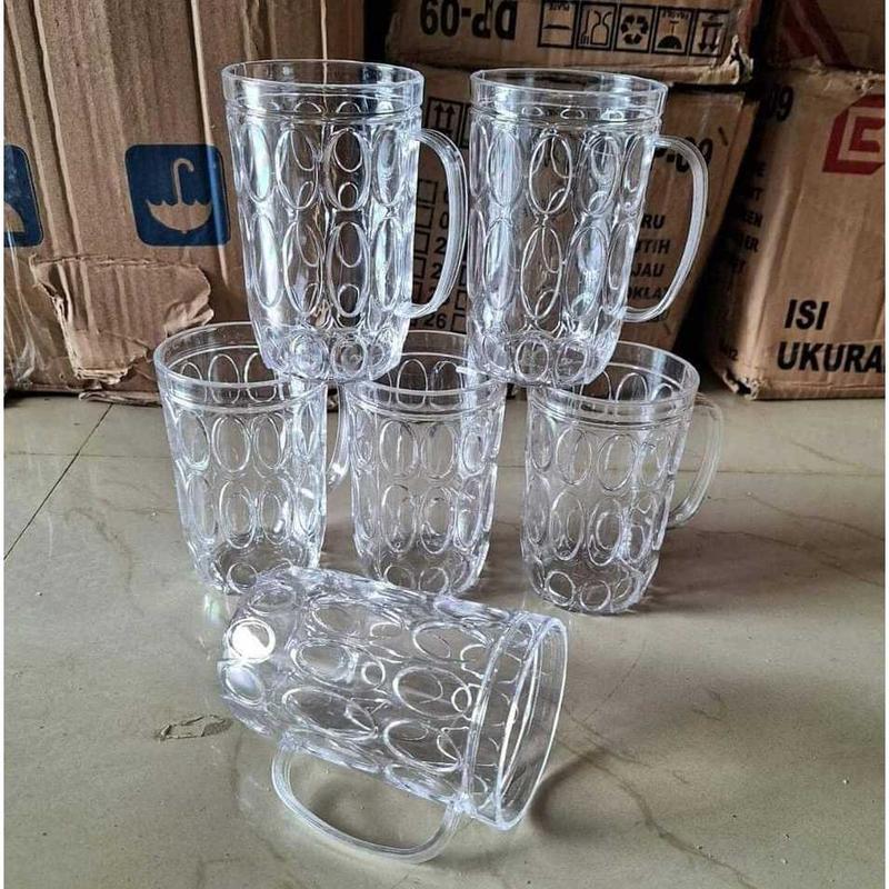 Gelas Akrilik Kristal-Gelas Es teh Plastik Kristal-Gelas Akrilik - Shop ...