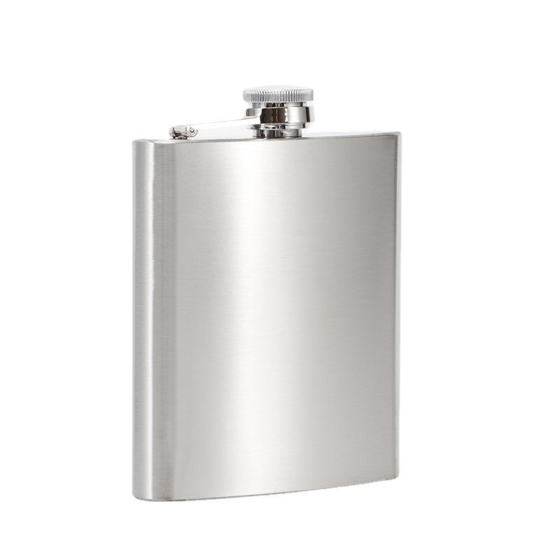 Steel Mini Hip Flask Square Pocket Russia Flagon Whisky Bottle - TikTok ...