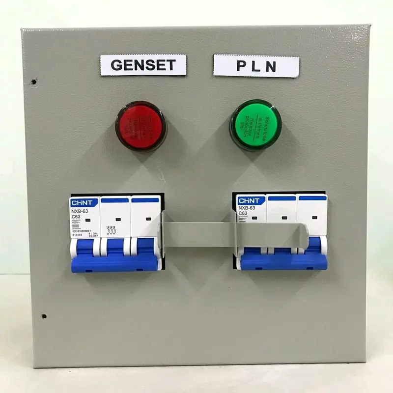 Panel Interlock COS Change Over Switch PLN - GENSET MCB 63A 3P - Shop ...