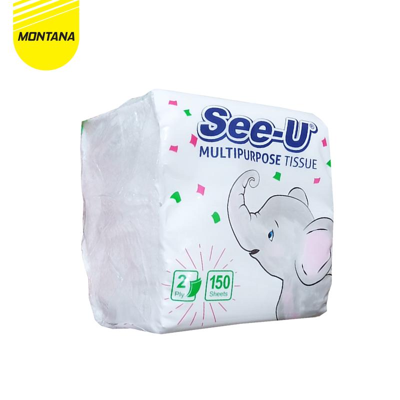 MONTANA See-U Multipurpose Tissue 150 Sheet 2 Ply Tisu Serbaguna - Shop ...