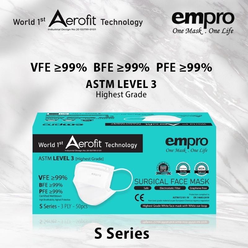 EMPRO S Series Surgical Face Mask - 50pcs - TikTok Shop Malaysia