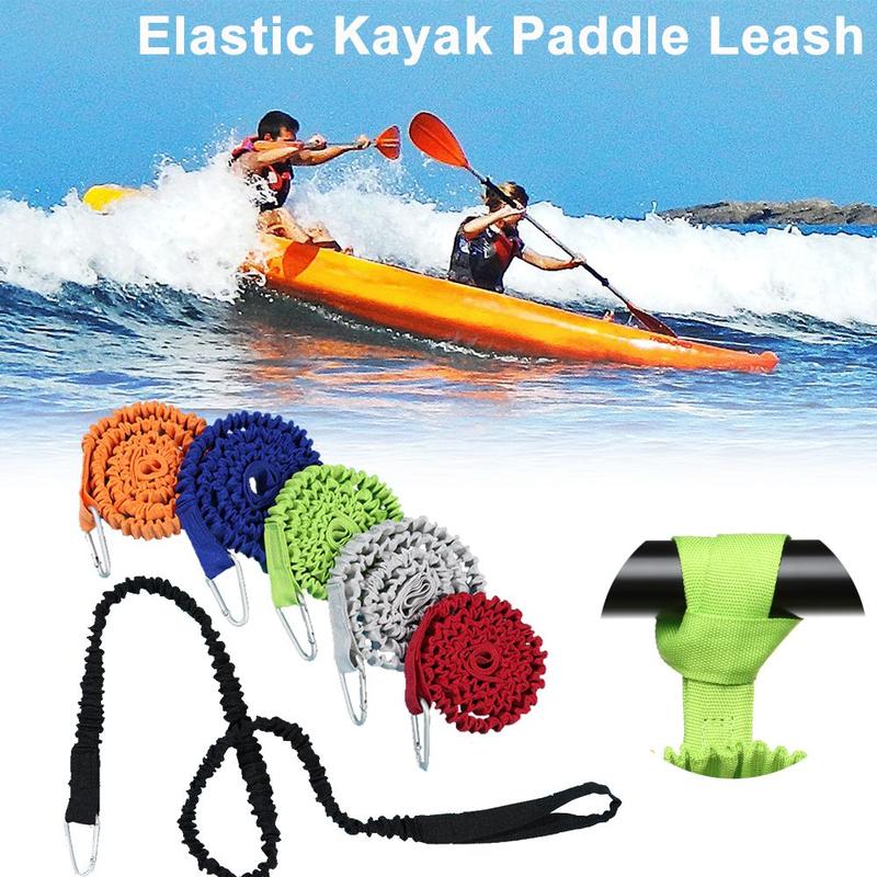 Elastic Carabiner Safety Fishing Rod Holder Paddle Leash Kayak - TikTok ...