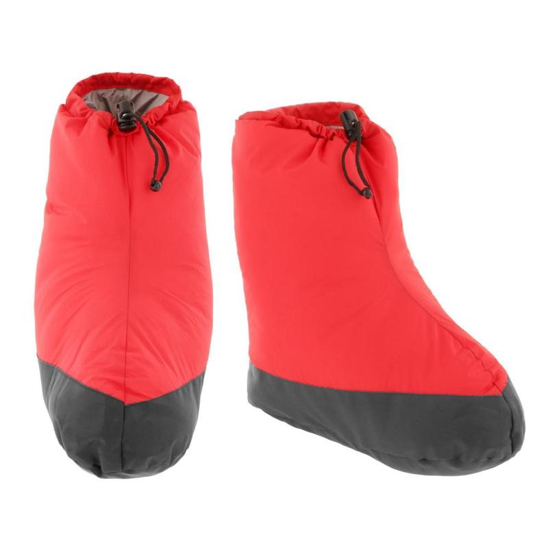 Ultralight Winter Duck Down Booties Socks Slippers Warm Soft - TikTok ...