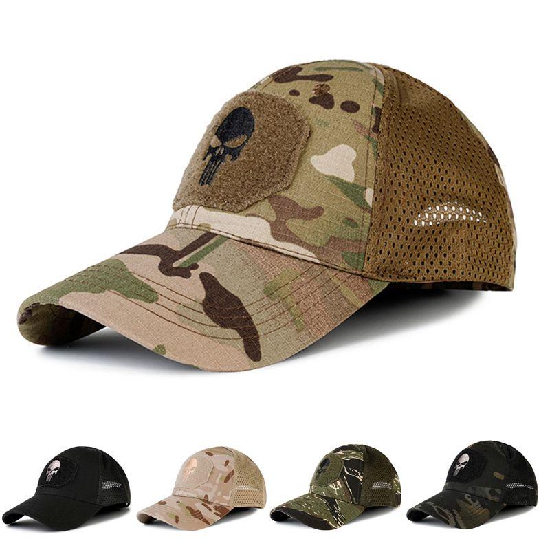 Summer Tactical Baseball Cap - Military Skull Design Fishing - TikTok ...