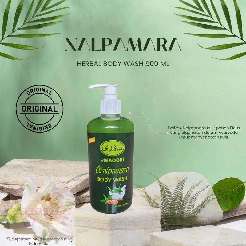 NALPAMARA LOKAL BODY WASH & RICE MILK ORIGINAL HALAL BPOM 500ML - Shop ...