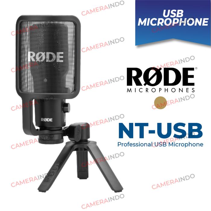 Jual Mic Rode NT-USB Microphone NT USB PODCAST LIVE STREAMING - Jakarta ...