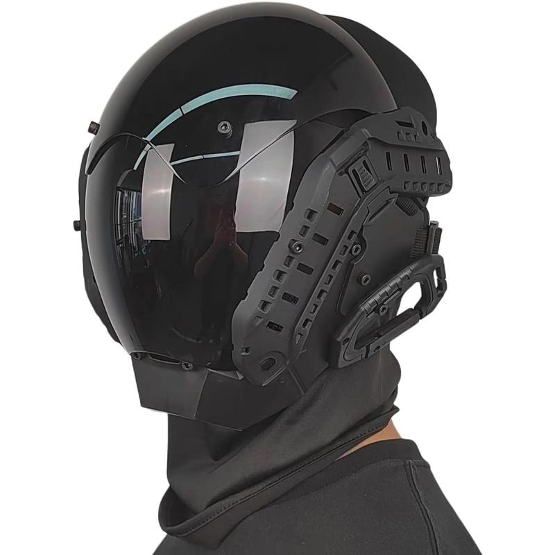 Punk Gothic Helmet Mask Futuristic Techwear Sci Fi Halloween - TikTok Shop