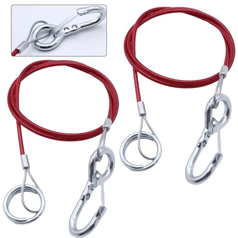 2pcs 1m*4mm Breakaway Ropes Brake Cable Hook Tear-off Rope for - TikTok ...