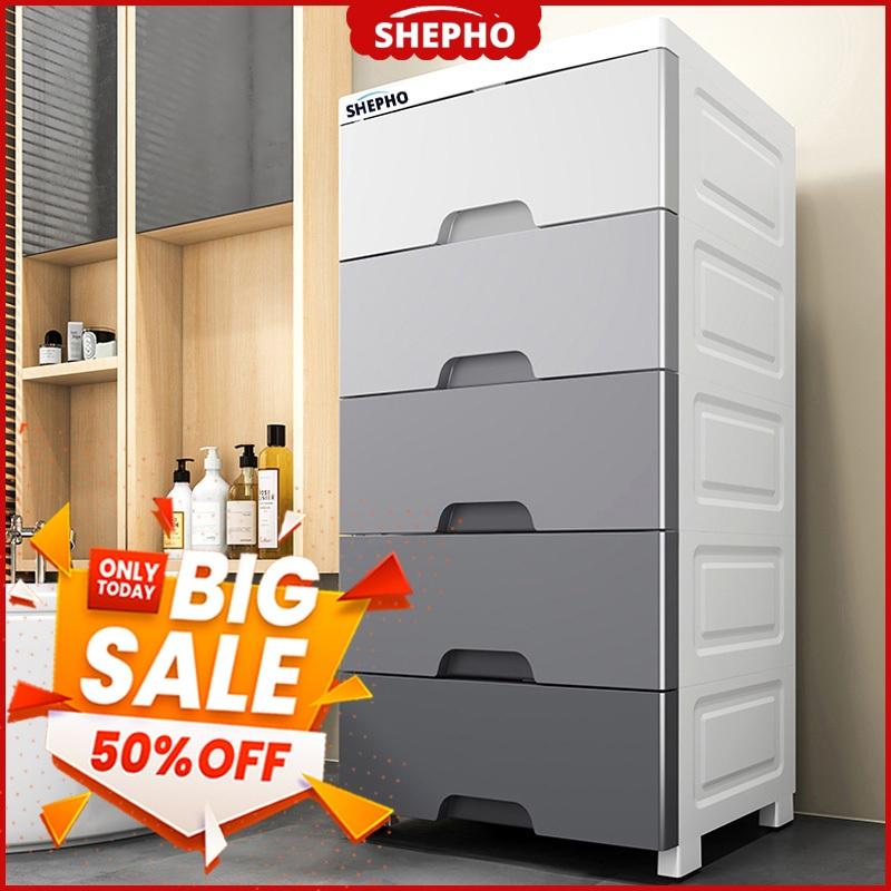36cm Plastic Thickened Storage Drawer Cabinet With Wheels Durabox ...