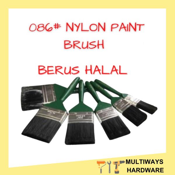 【READY STOCK】100% Berus Cat Serat Sintetik Nylon Halal / HALAL - TikTok ...