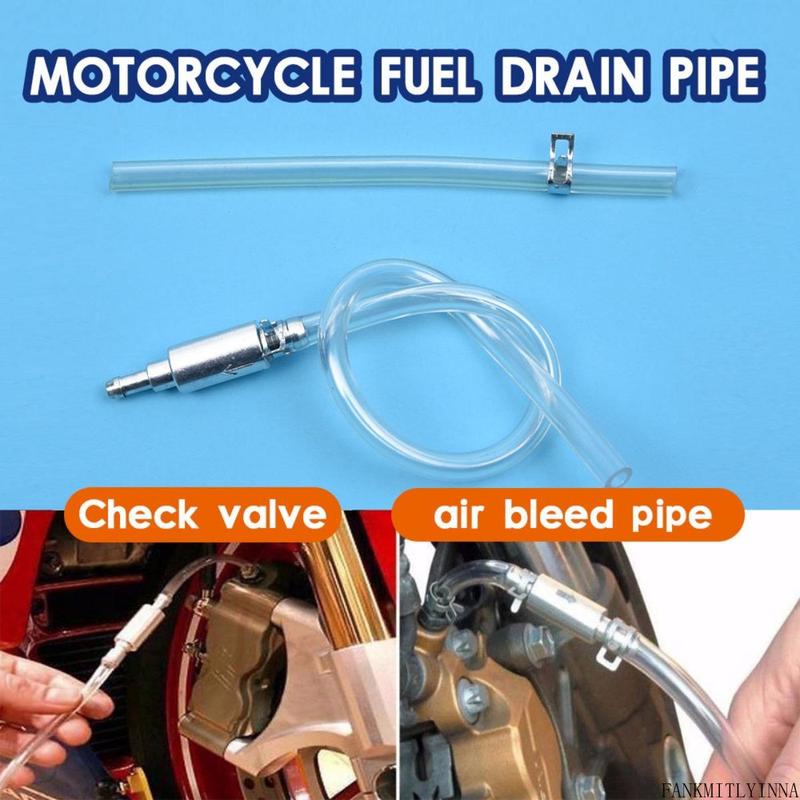 Motorcycle Brake Fluid Bleeder Hose One Way Valve Tube Clutc - TikTok ...