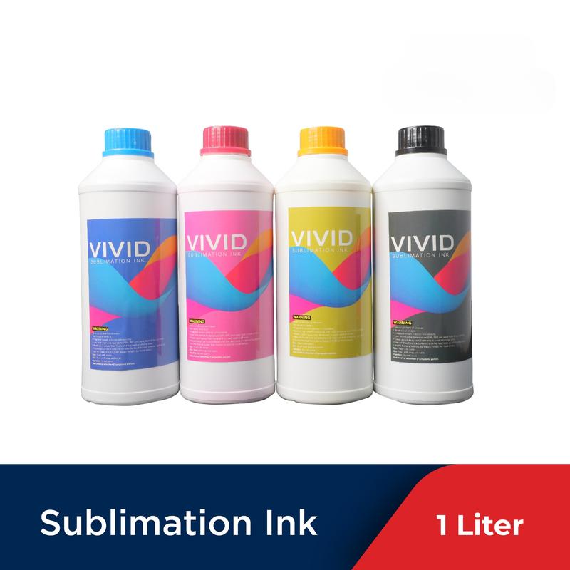 Sublimation Inks Vivid 1 liter CMYK For Sublimation Printer - TikTok ...