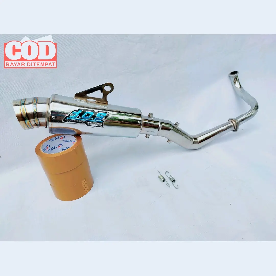 knalpot Racing DOS fullset buat motor; Vario 110, Vario 125, Vario 150 ...