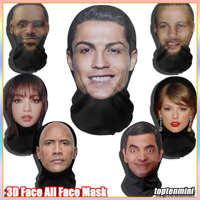 Topeng Muka Penuh 3D, Topeng Muka 3D, Topeng Bermain Peranan - TikTok ...