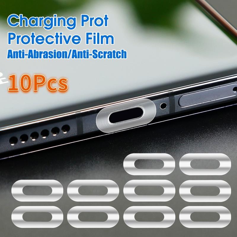 10PCS Charging Port Protective Film Sticker Universal Mobile - TikTok ...