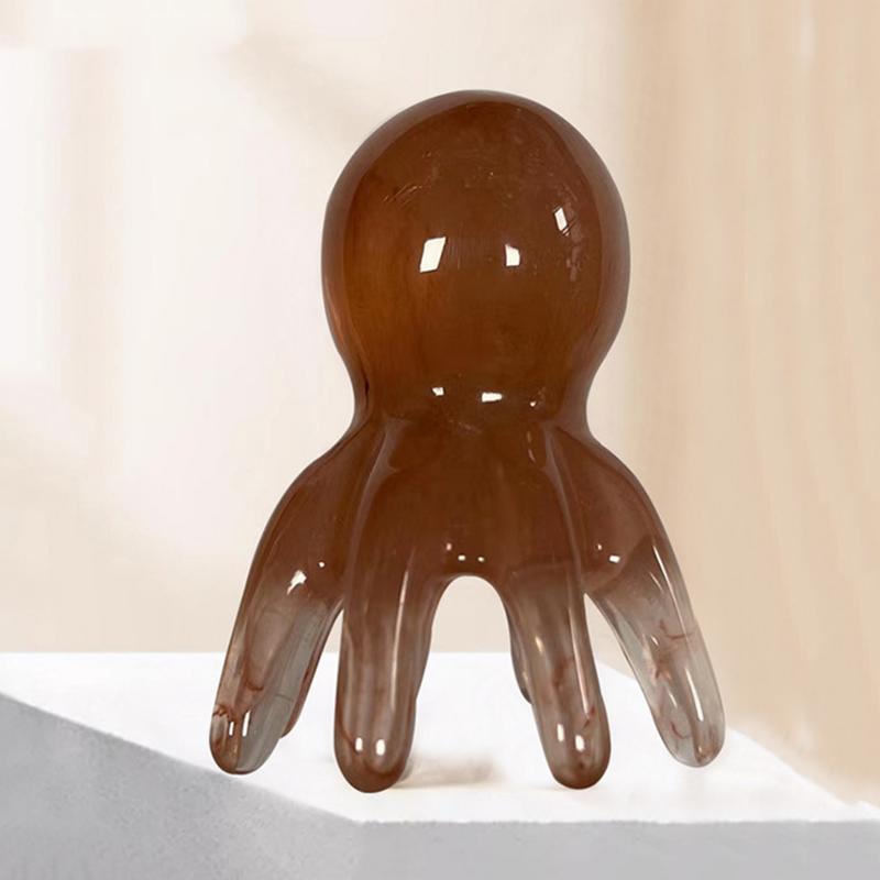 Yeruyiw- Body Massage Comb Portable Octopus Head Massager Comb - TikTok ...