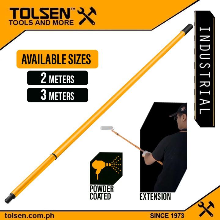 Tolsen Extension Pole For Paint Roller (2 Meters 3 Meters) Powder ...