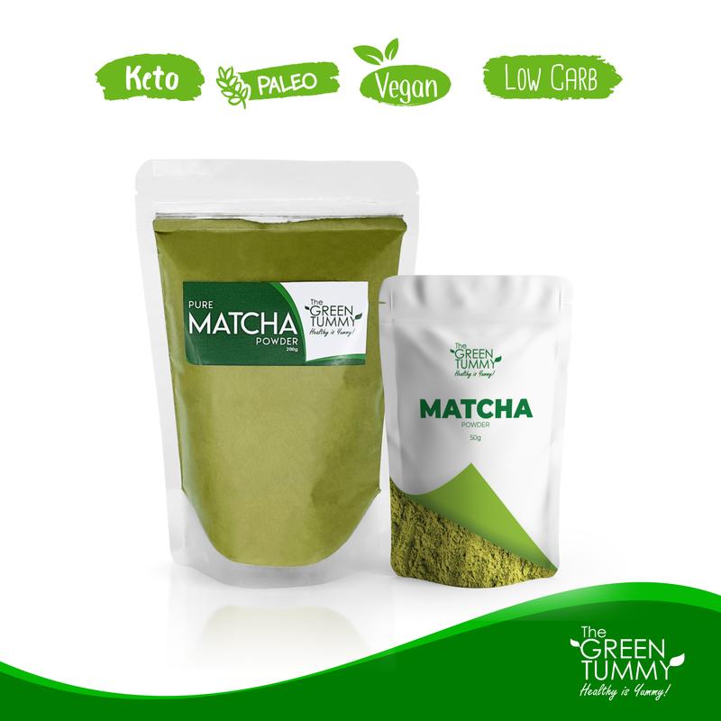The Green Tummy Matcha Powder Culinary Grade Unsweetened Beverage ...