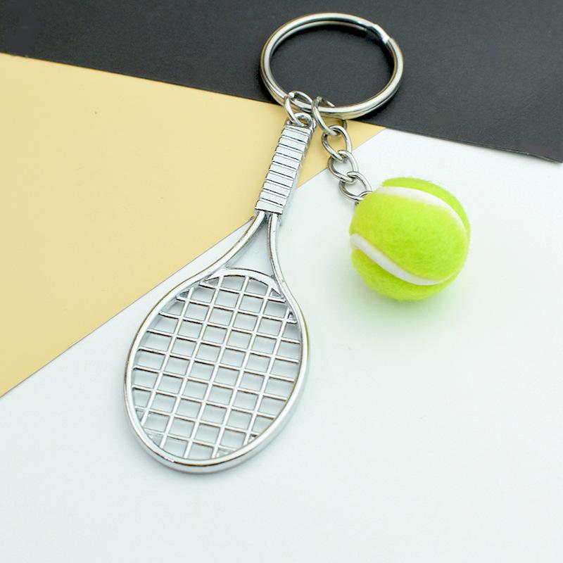 Sports Fans Sports Enthusiast Creative Tennis Key Chain Mini - TikTok ...