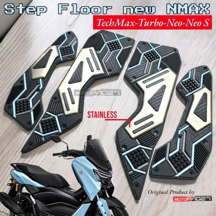Jual karpet bordes yamaha nmax turbo neo techmax rubber stainles ...