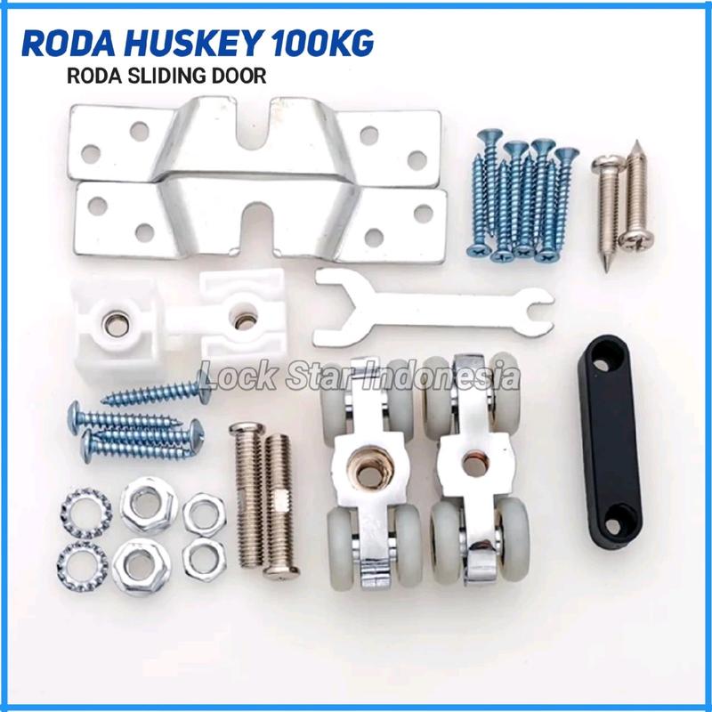 Roda Sliding Pintu Geser Roda Rel Pintu max 100kg - Shop | Tokopedia