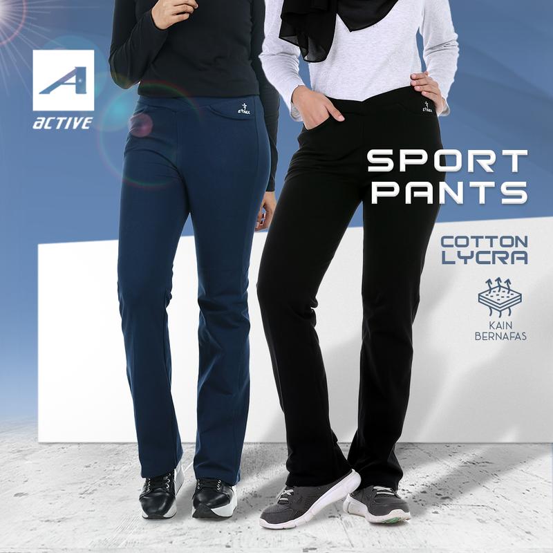 Seluar Sukan Muslimah Cotton Women Sport Netball/Hiking/Gym/zumba ...