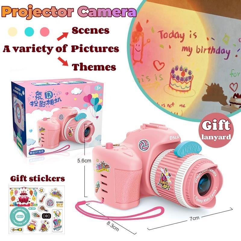 Kids Projection Camera Toys Children Cartoon Birthday Christmas ...