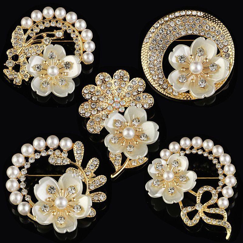 Pin Kerongsang Bunga, Gaya Korea, Fesyen, Serba guna, Bertatah - TikTok ...