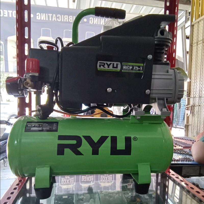 MESIN COMPRESSOR RYU 3/4 HP 10 LITER (RCP 75-1) - Shop | Tokopedia