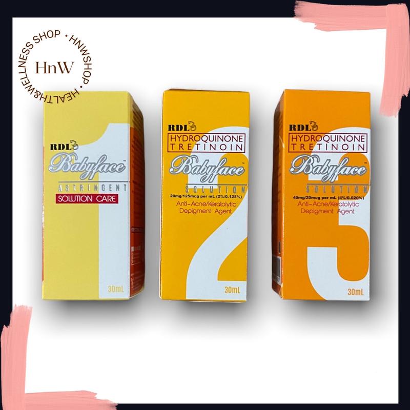 RDL123 Babyface Astringent Solution Care anti acne RDL 1 2 3 - TikTok ...