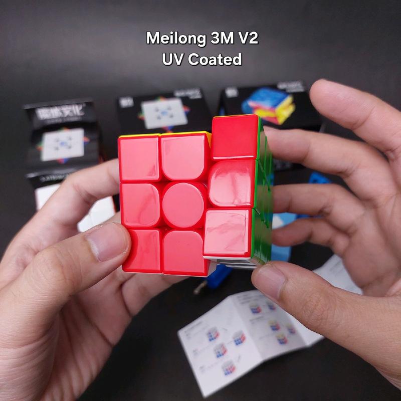 Moyu Meilong 3M V2 Magnetic UV Coated Upgraded Speed cube - TikTok Shop ...