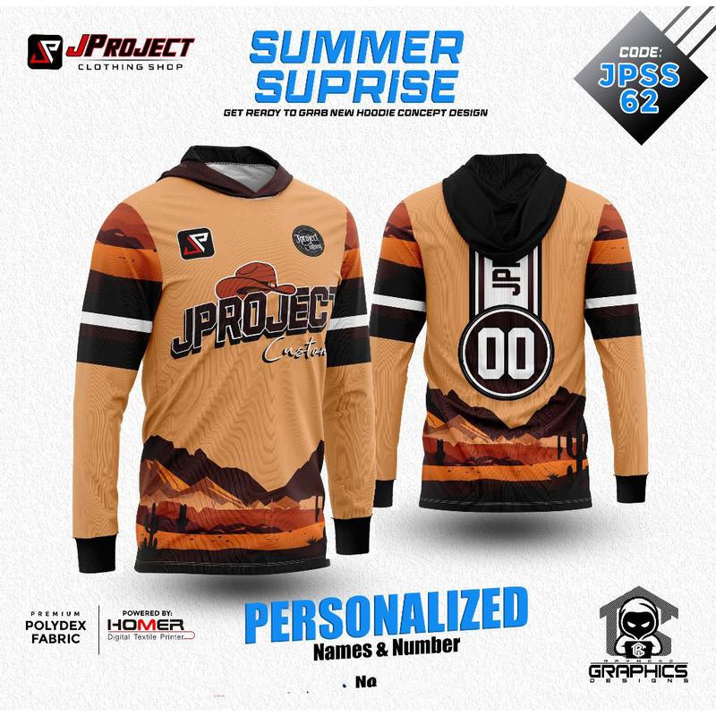 MEGZ LS050 Basketball Warmer Hoodie Full Sublimation Jersey Menswear ...