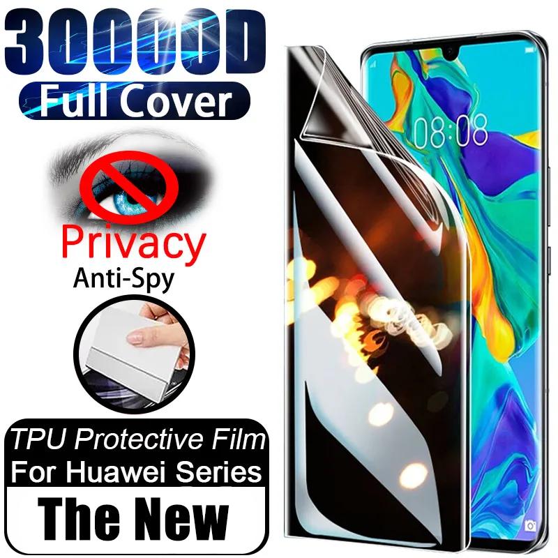 Full Cover Anti-Spy Privacy Hydrogel Film For Huawei Honor X - TikTok ...
