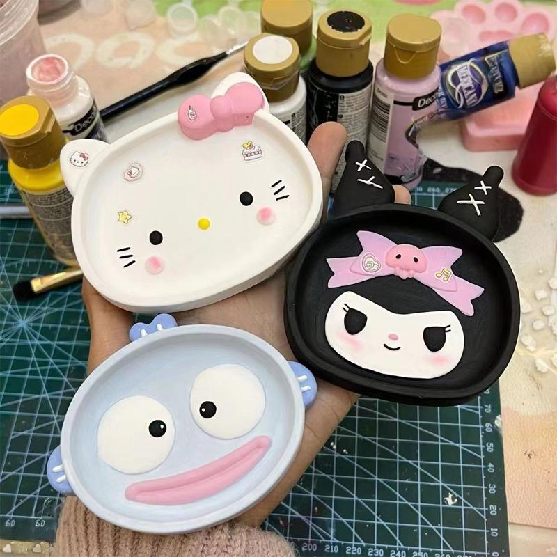 Cartoon Coloring Plaster Doll Handmade Diy Educational Toys Graffiti ...