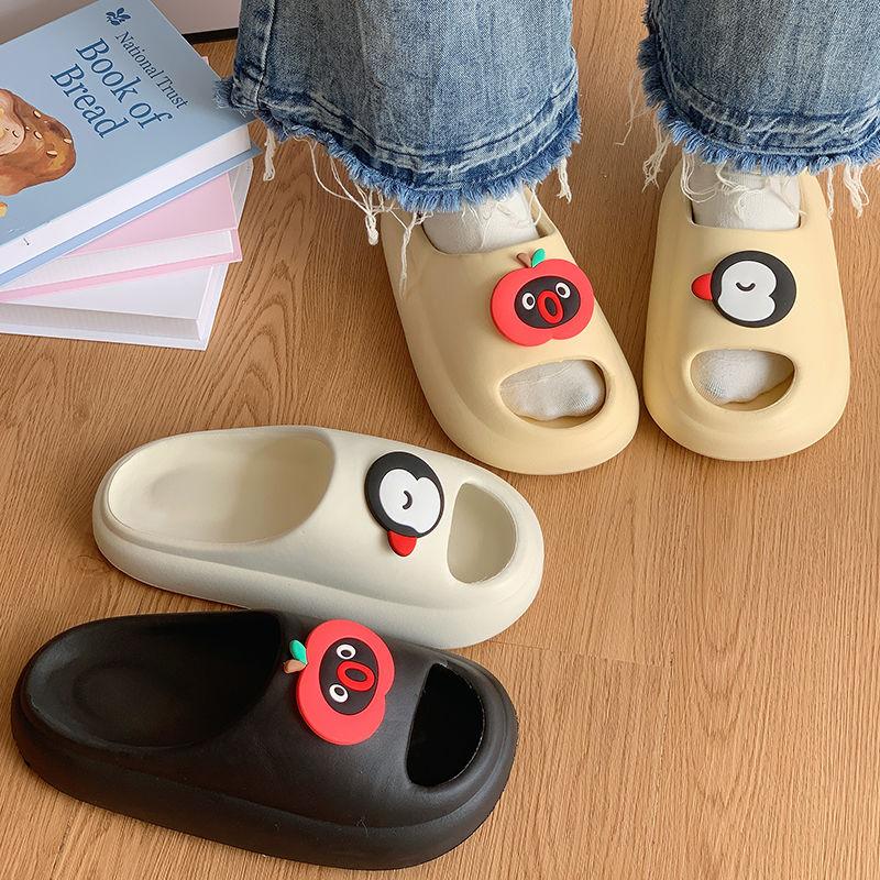 2025 EVA Slippers Apple Penguin Slippers Women'S Slippers Summer ...