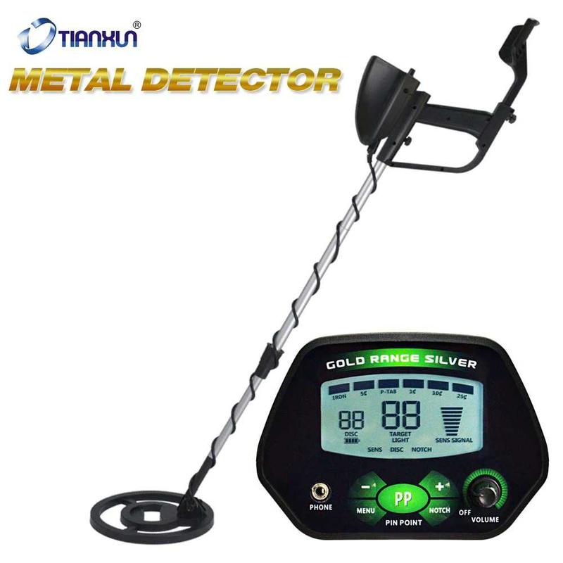 TIANXUN Pendeteksi Logam Underground Metal Gold Silver Detector Finder ...