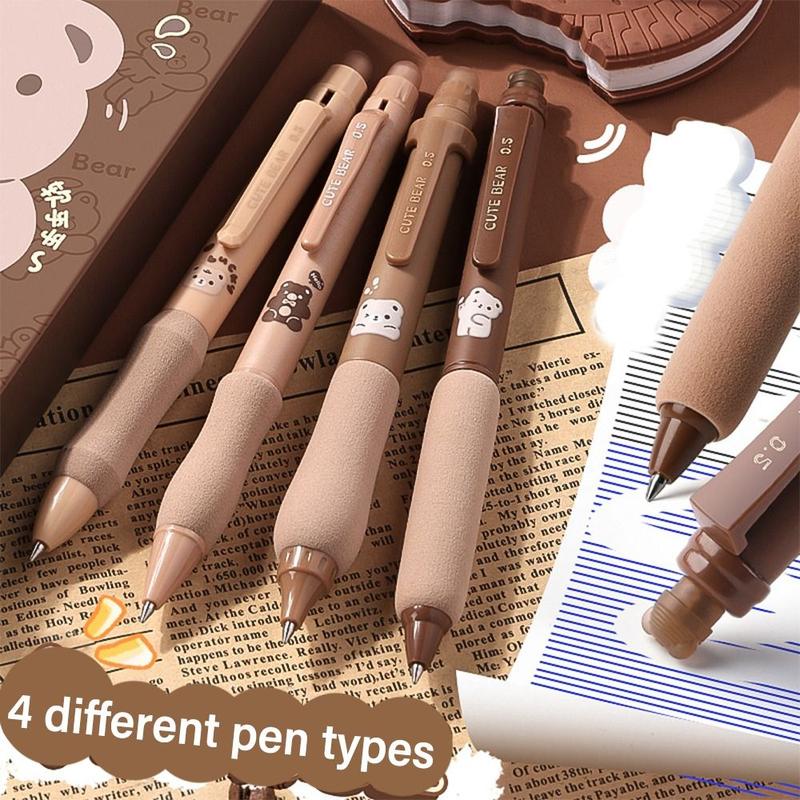 Pen Gel Boleh Padam, Berkualiti Tinggi, 4PCS / Kotak, Petua ST, Jenis ...