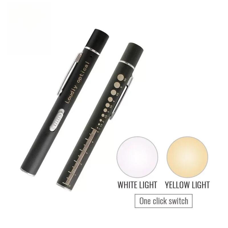 Yellow and white dual light source oral and ophthalmic examination ...
