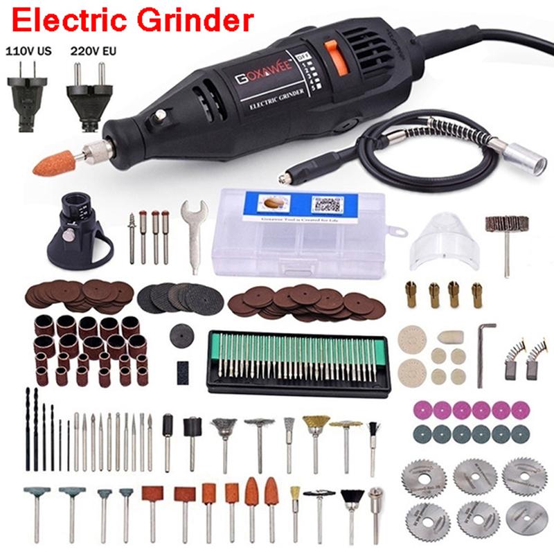 Gerudi Mini Elektrik Pengisar Putar, Penggilap Gerudi DIY, dengan ...