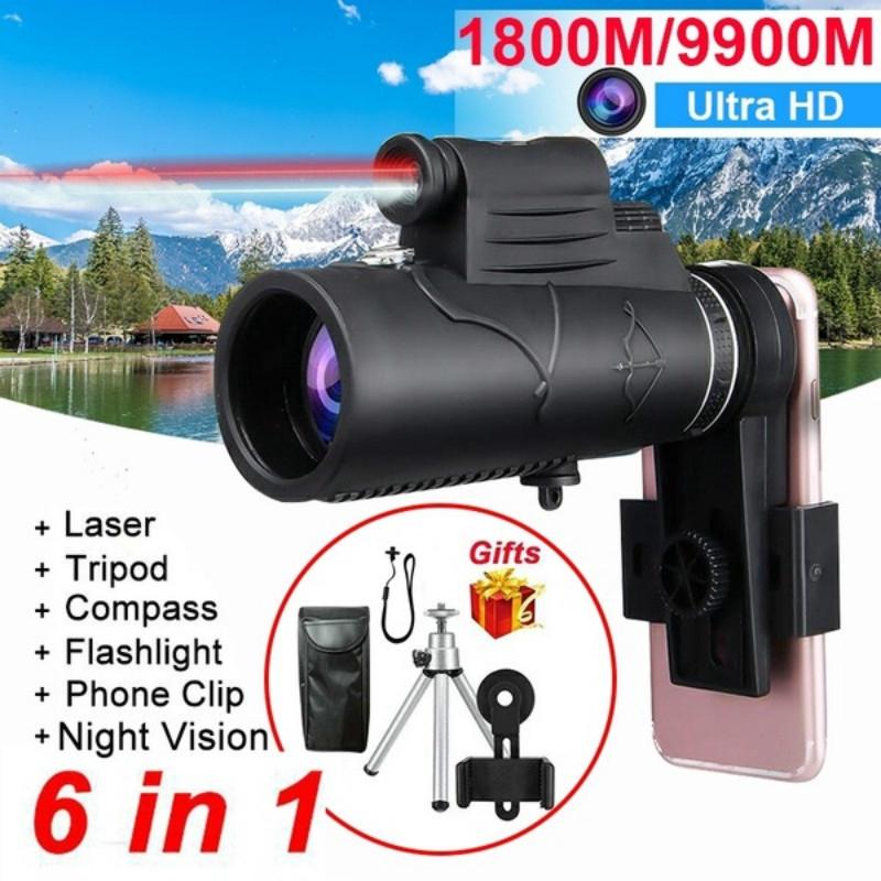 Extra long 1800M / 9900M infrared monocular telescope night vision ...