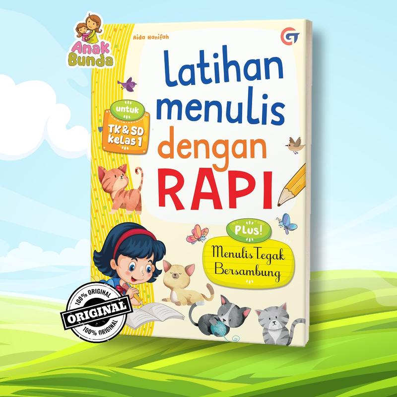 BUKU ANAK TK PAUD: LATIHAN MENULIS DENGAN RAPI - Shop | Tokopedia