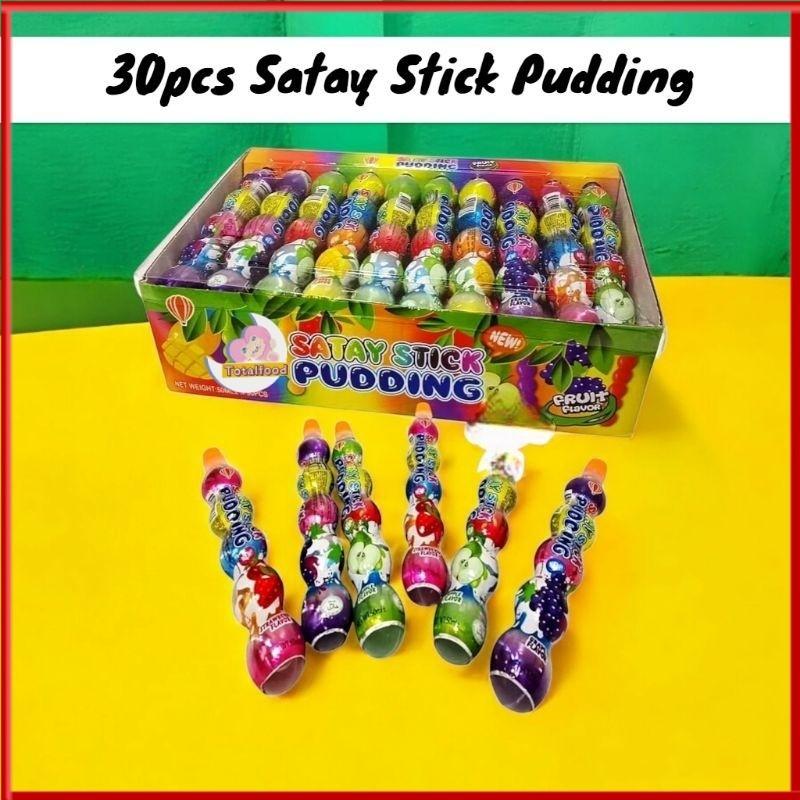 【Makanan Ringan】 30pcs KHY Satay Pudding stick fruits flavou - TikTok ...