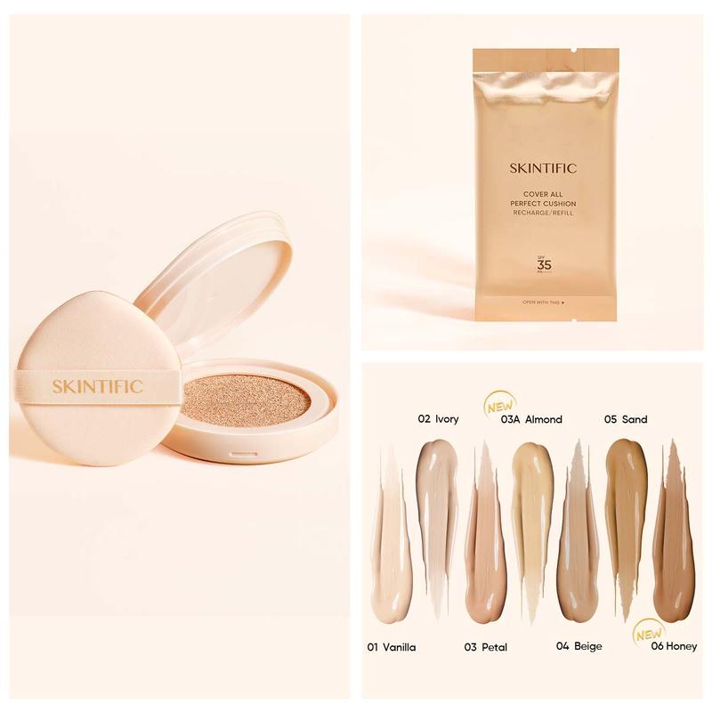 【video】【Refill】SKINTIFIC Cover All Perfect Cushion - Refill - Shop ...