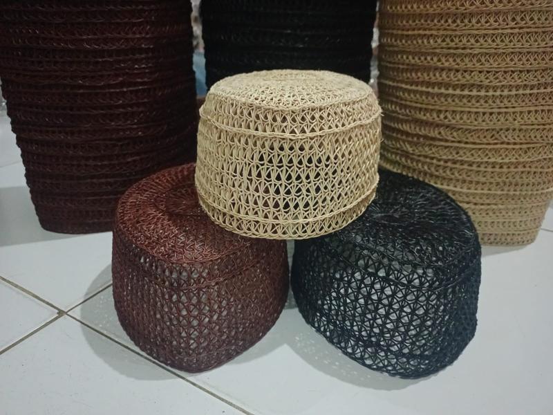 Peci rotan, kopyah kalimantan, songkok haji, peci habib bahar, - Shop ...