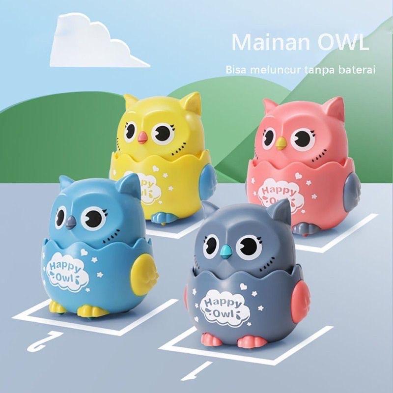Mainan Burung Hantu/Mainan Bayi Happy Owl /Mainan Mesin Putar/Mainan ...