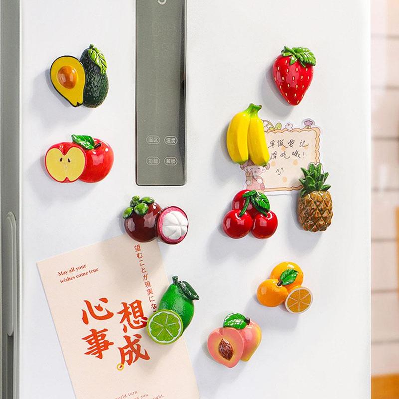 Cute Refrigerator Fridge Magnets Paste Home Decoration Resin - TikTok ...