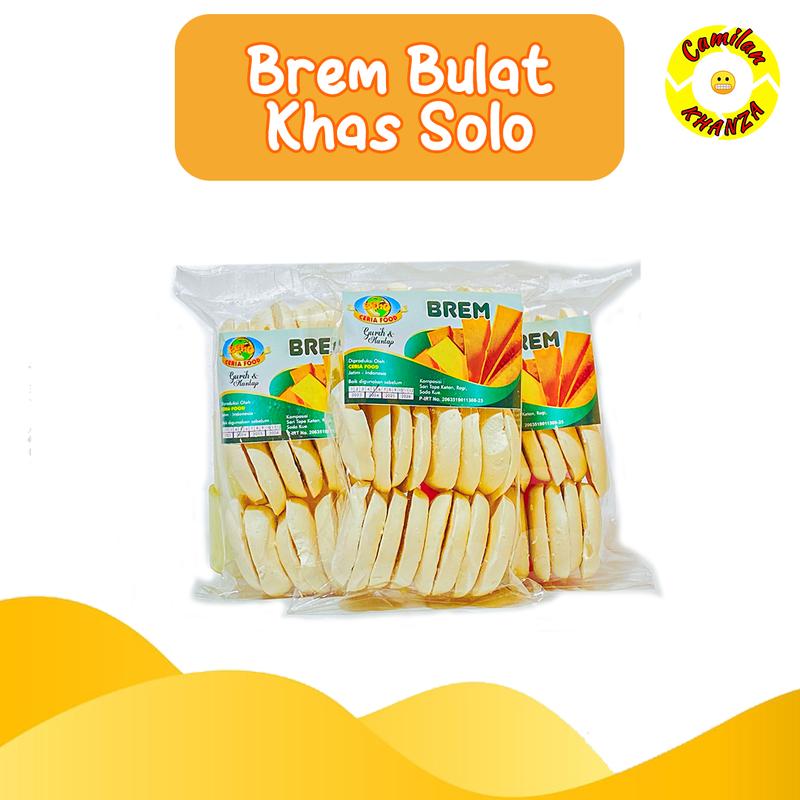 Brem Bulat Solo Enak isi 21 pcs Cookies Food - Shop | Tokopedia