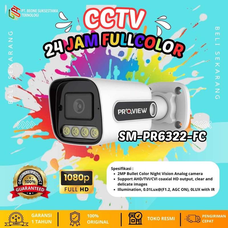 CAMERA PROVIEW SM-PR6322-FC 2MP Bullet Color Night Vision Analog - Shop ...